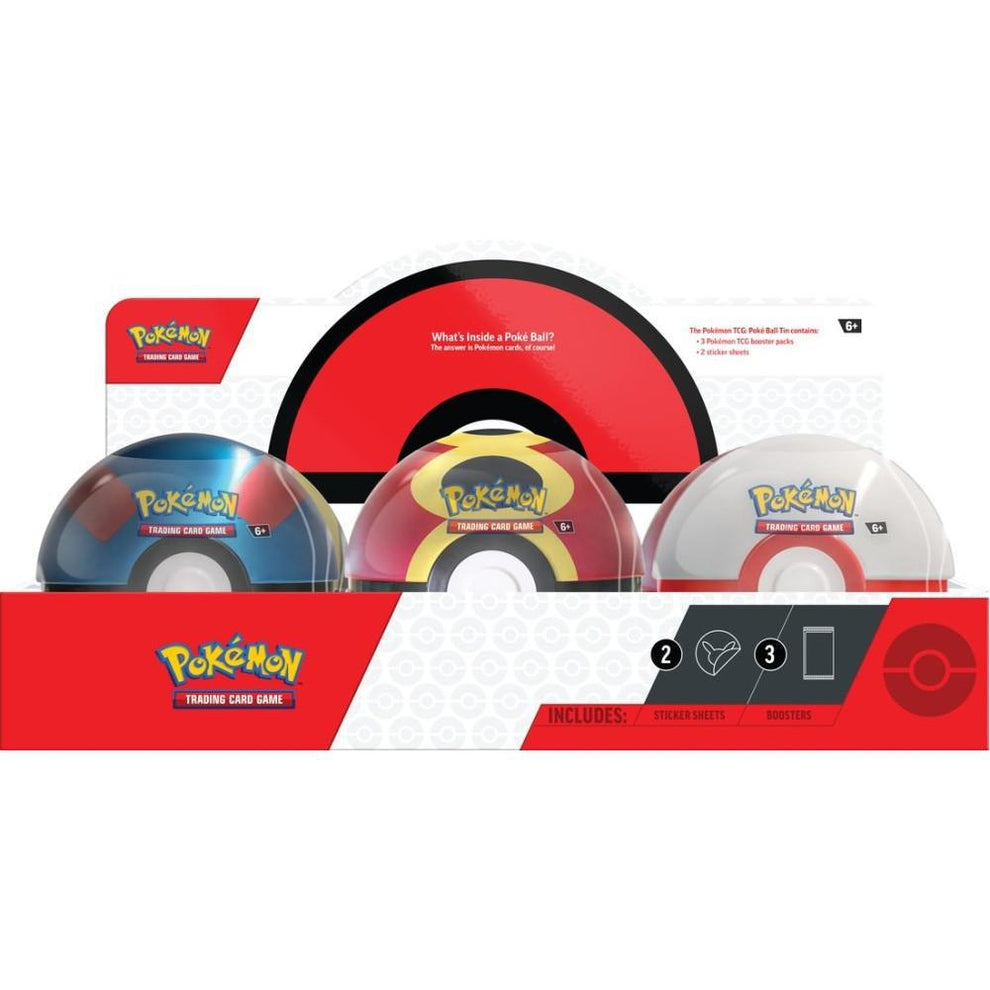 2025 Pokemon Poke Ball Tin (Winter Q4) – Honey Hole Collectibles