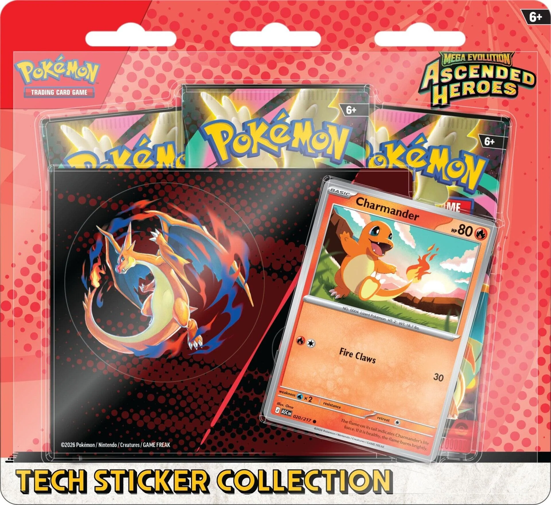 Pokemon Mega Evolution Ascended Heroes Tech Sticker – Honey Hole ...