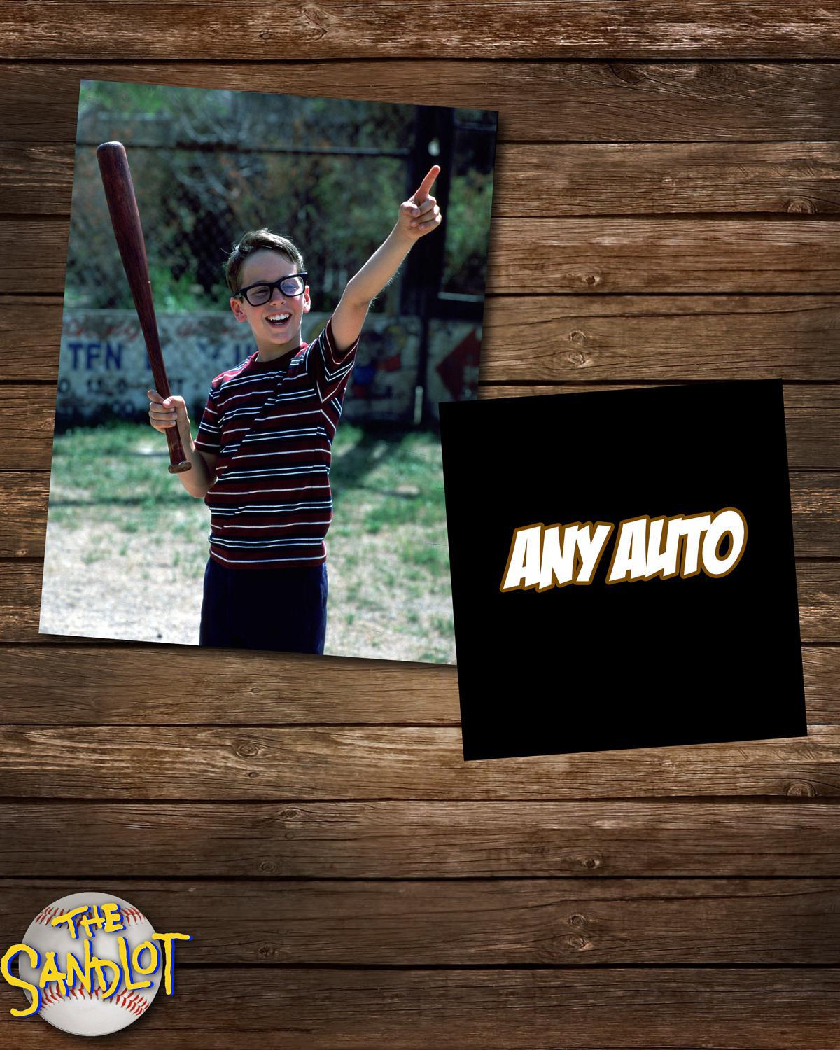 Sandlot "Squints" Autographed 8x10 Photograph Ticket – Honey Hole ...