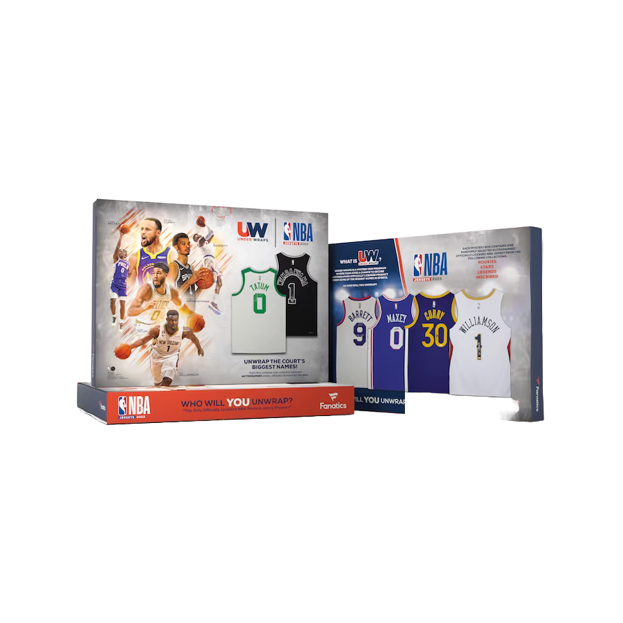 2023/24 Fanatics Under Wraps NBA Jersey Hobby Box – Honey Hole Collectibles